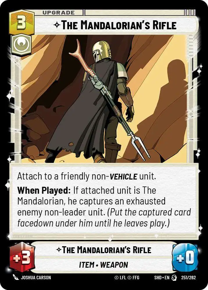 Star Wars Unlimited Trading Card Game Shadows of the Galaxy Single Card ...