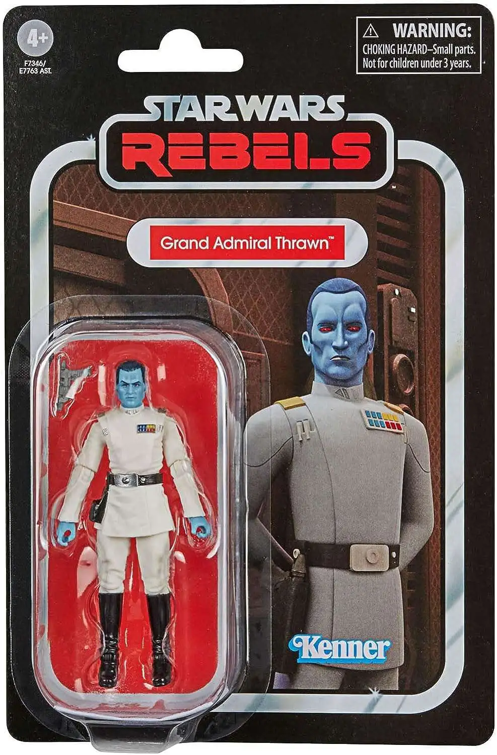 Star Wars Rebels Vintage Collection Grand Admiral Thrawn 3.75 Action ...
