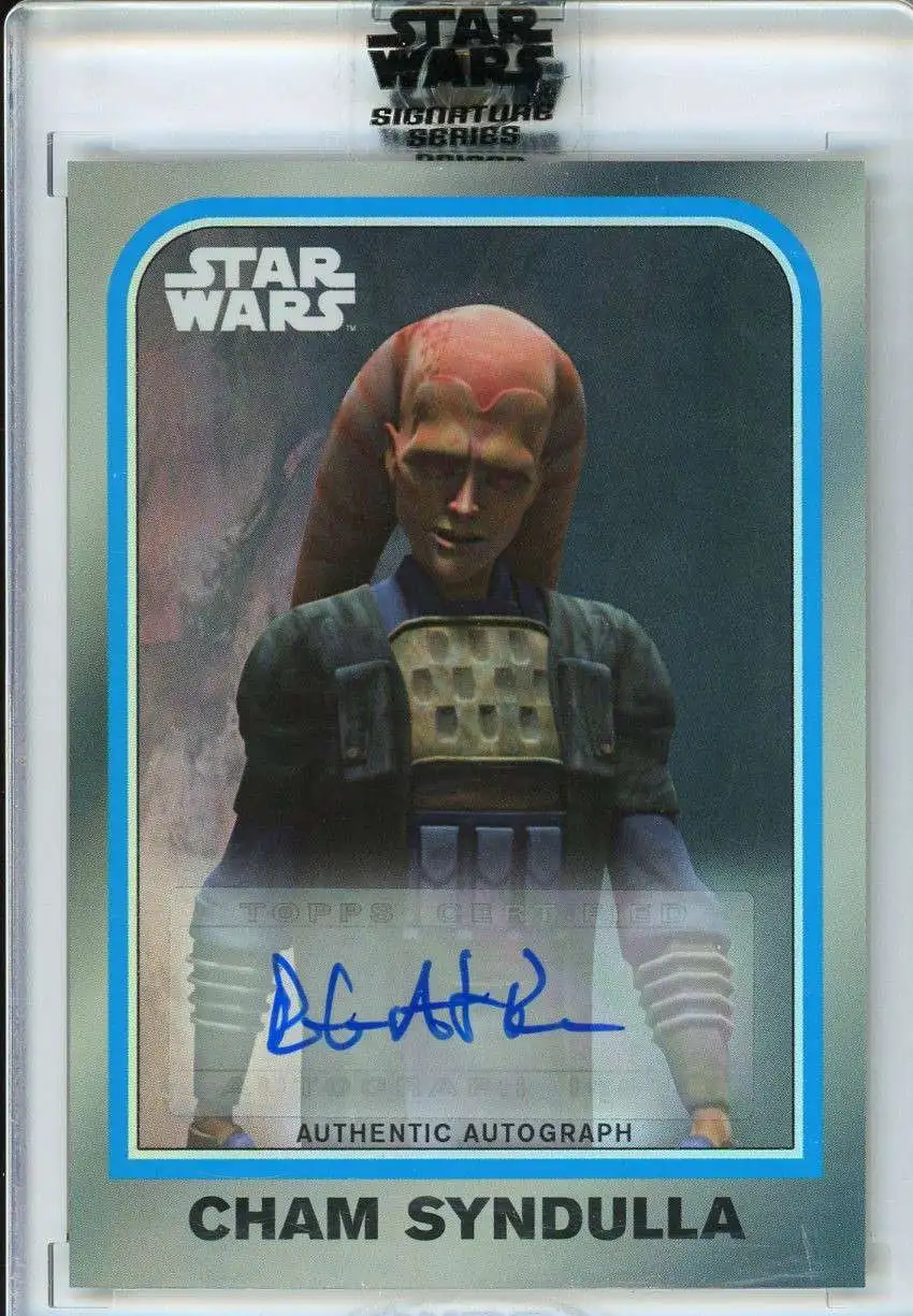 Star Wars 2022 Signature Series Robin Atkin Downes as Cham Syndulla ...