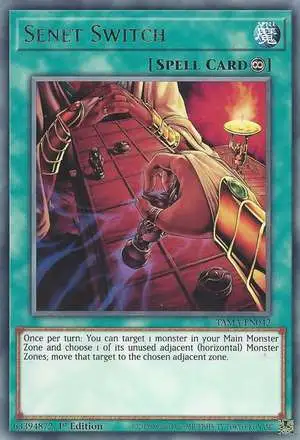 YuGiOh Tactical Masters Single Card Rare Senet Switch TAMA-EN042 - ToyWiz