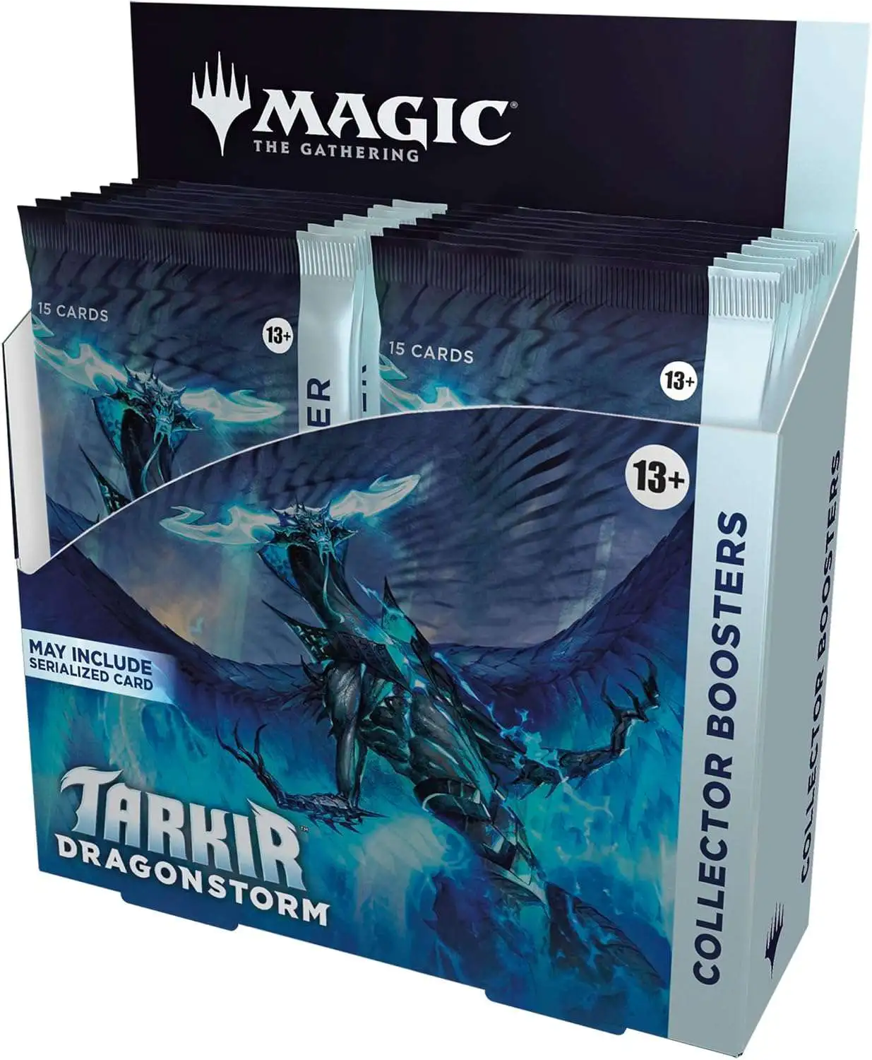 Magic The Gathering Tarkir Dragonstorm COLLECTOR Booster Box 12 Packs Wizards of the Coast - ToyWiz