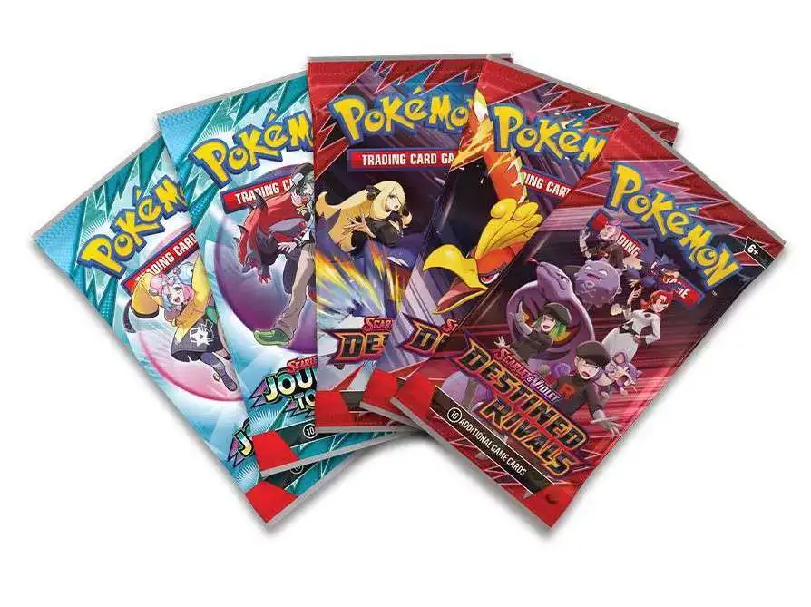 Pokemon Scarlet Violet Destined Rivals Team Rockets Mewtwo ex Tin Set 5 ...