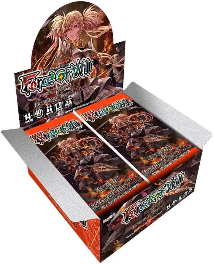 Force of Will Ten Oaths of Protopaterpolis War Trinity Cluster Booster ...