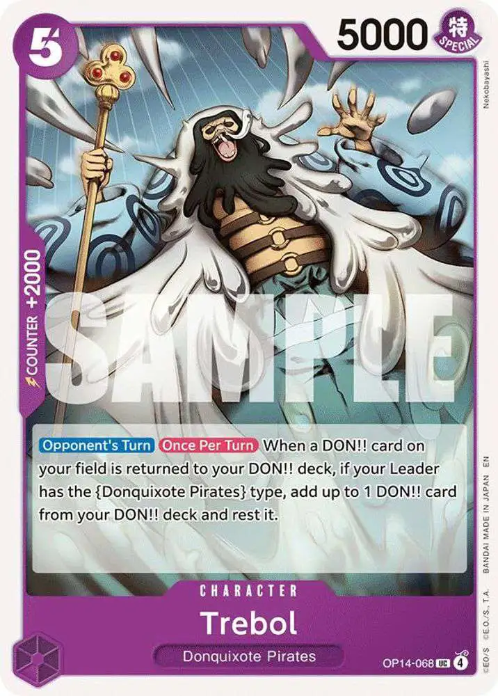 One Piece Trading Card Game The Azure Seas Seven Single Card Uncommon ...