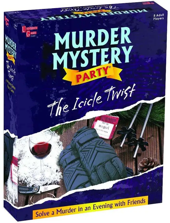 Murder Mystery Party Game The Icicle Twist Murder Mystery Party Game ...