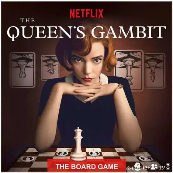 Netflix The Queens Gambit Card Game Asmodee - ToyWiz