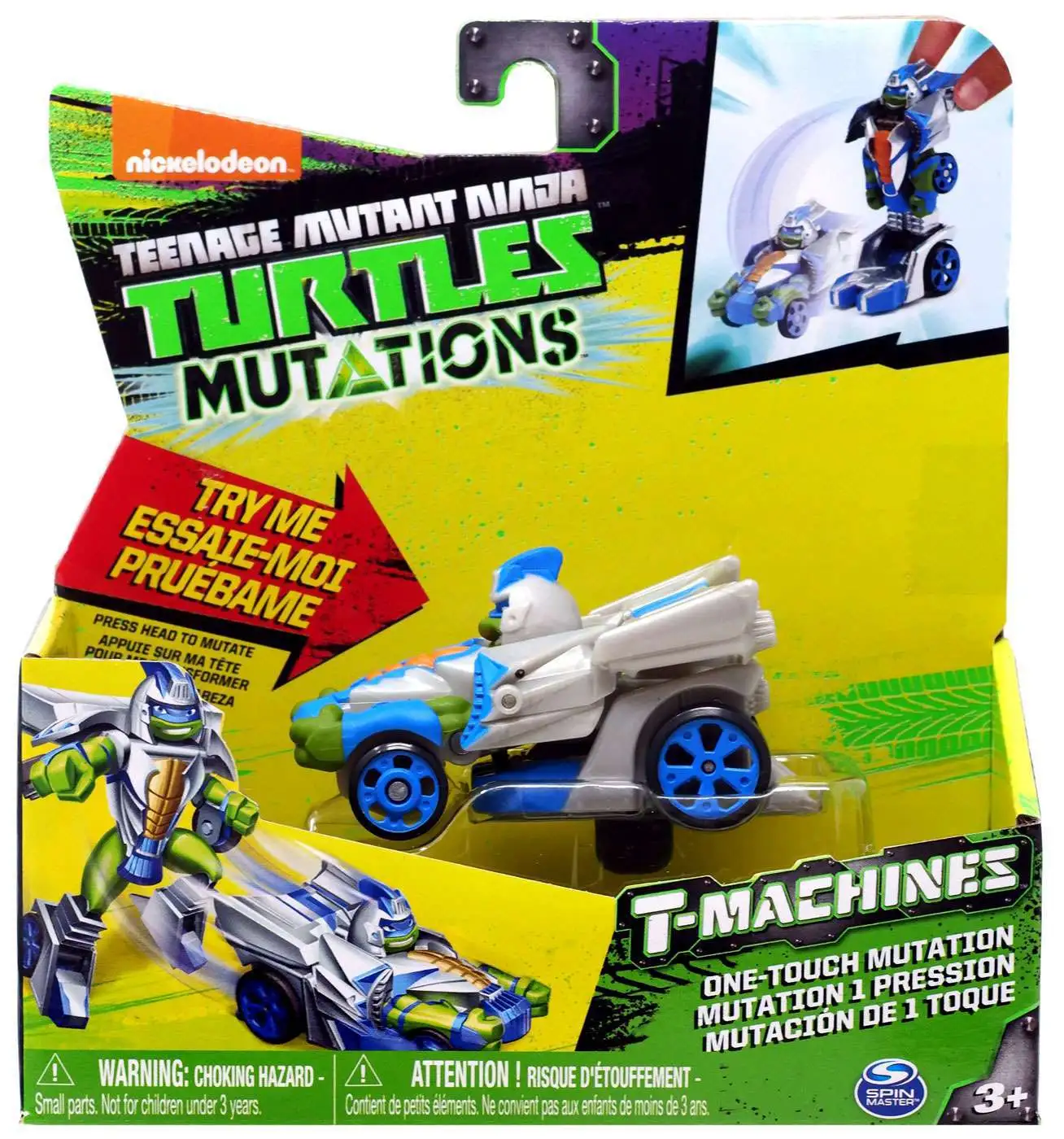 Teenage Mutant Ninja Turtles Mutations T-Machines Leonardo Vehicle ...