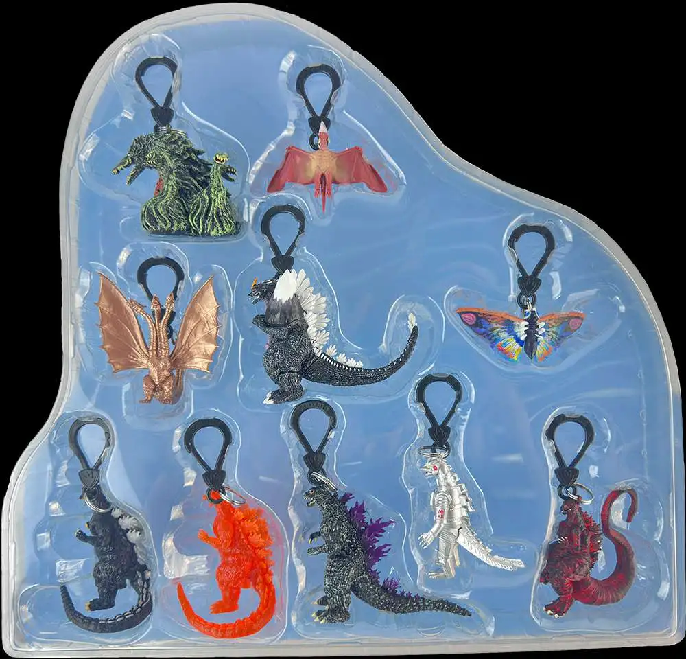 Godzilla TOHO Godzilla Exclusive 10-Pack Figure Set SDCC Comic Con UCC ...