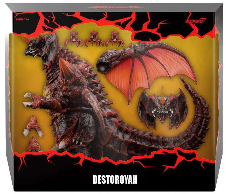 Godzilla Ultimates TOHO Wave 3 Destroyah 8 Action Figure Super7 - ToyWiz