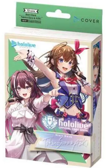 Hololive Trading Card Game Tokino Sora Azki Starter Deck SD01 BushiRoad - ToyWiz