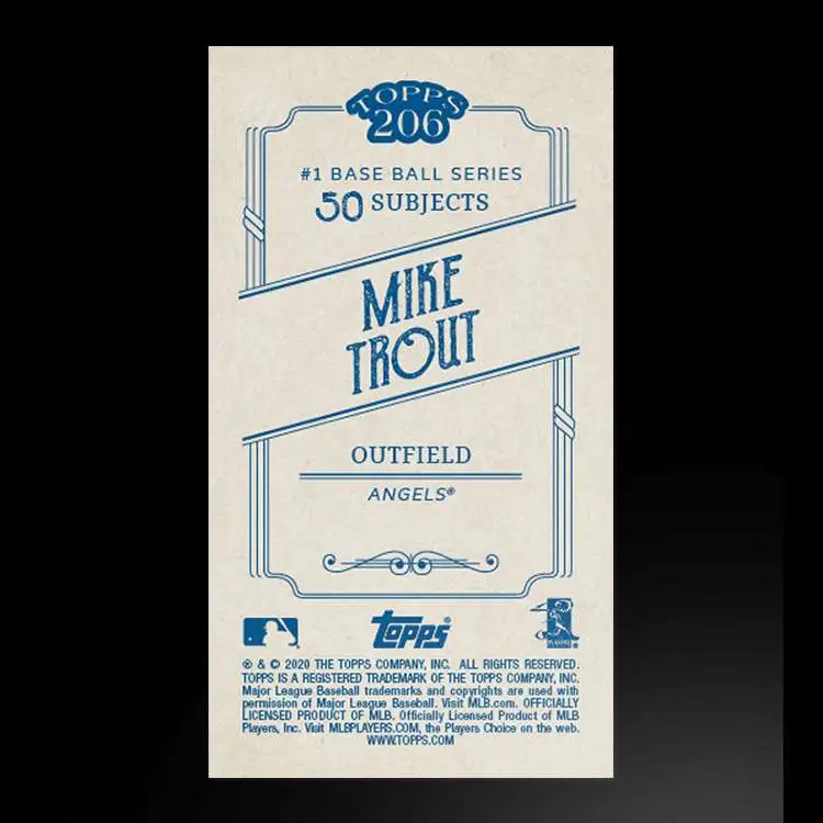 MLB Topps 2020 T206 Series 1 Baseball 2020 206 Series 1 Baseball ...