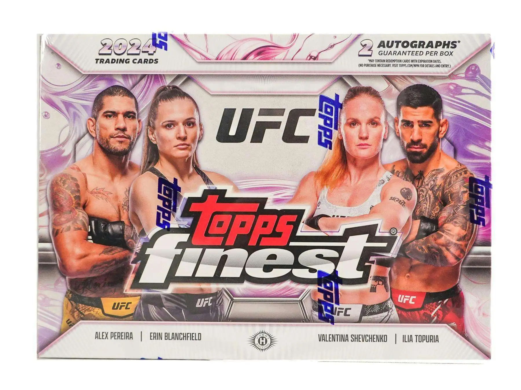 UFC Ultimate Fighting Championship 2024 Finest Trading Card Box 12 ...