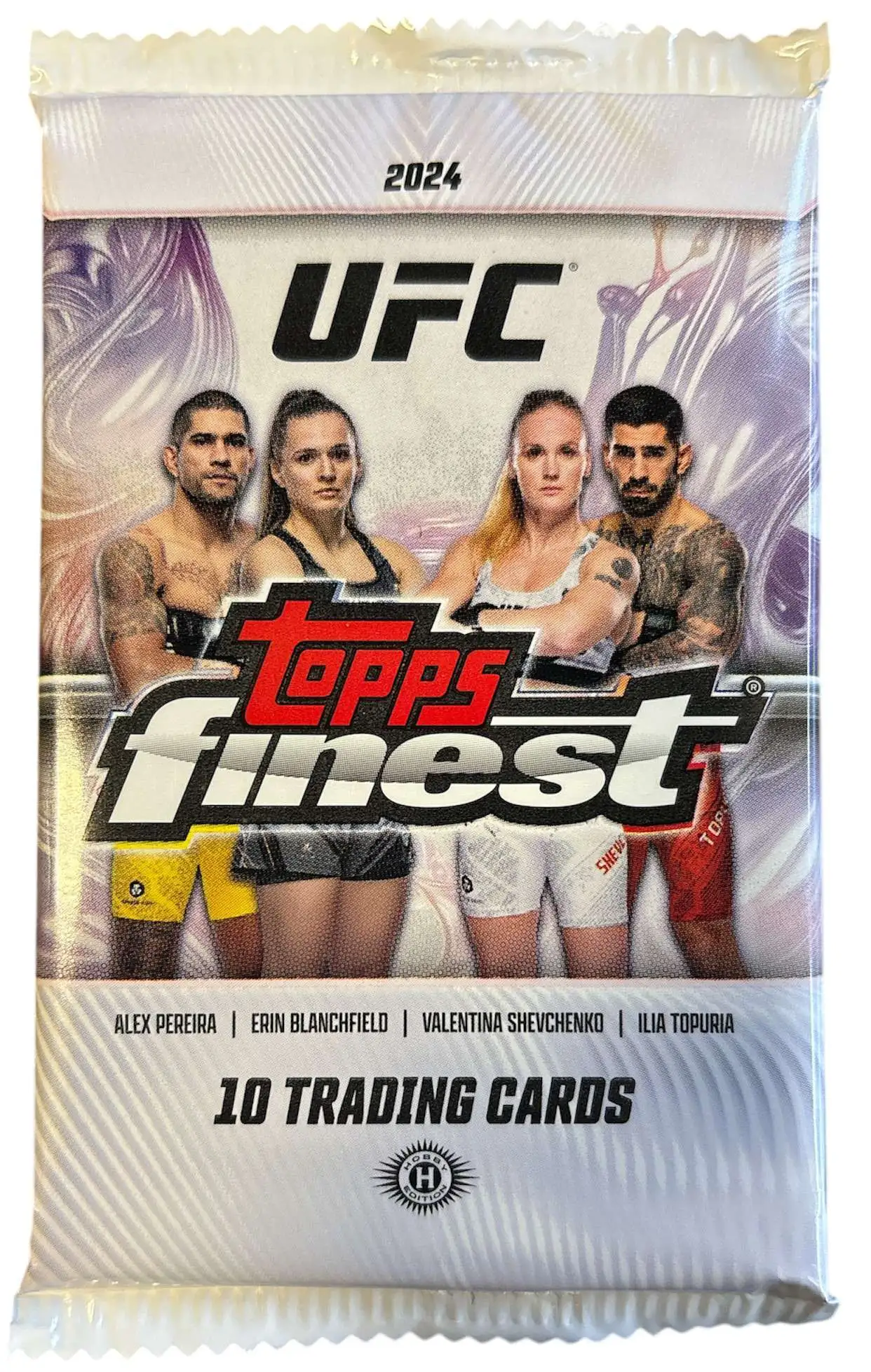 UFC Ultimate Fighting Championship 2024 Finest Trading Card Pack 10 ...