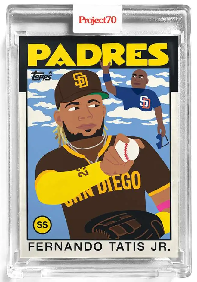 MLB Topps Project70 Baseball 1986 Fernando Tatis Jr Exclusive Trading ...