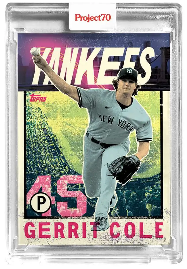 MLB Topps Project70 Baseball 1986 Gerrit Cole Exclusive Trading Card ...