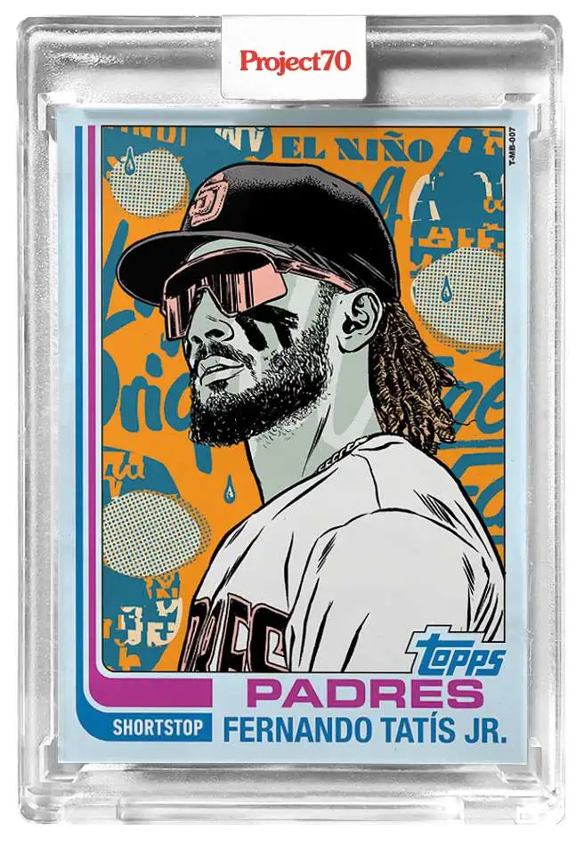 MLB Topps Project70 Baseball 1982 Fernado Tatis Jr. Exclusive Trading ...