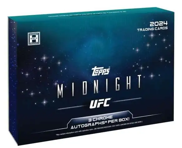 UFC Ultimate Fighting Championship 2024 UFC Midnight Trading Card Hobby ...