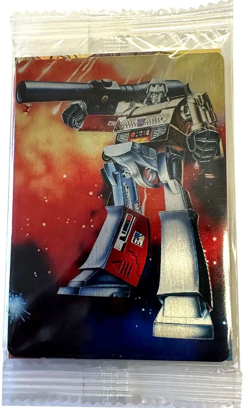 Transformers 40th Anniversary Trading Card DELUXE EDITION BOX TOPPER ...