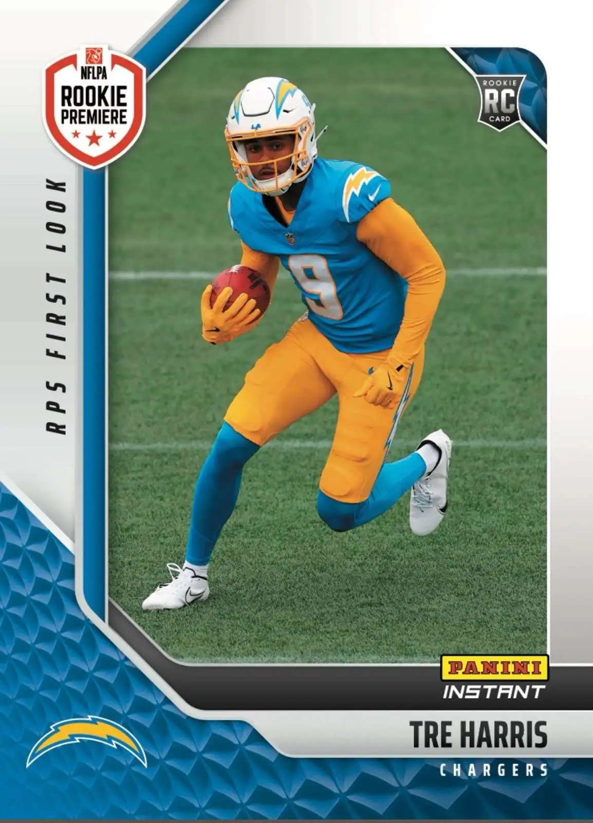 NFL 2025 Instant RPS First Look Football Single Card Tre Harris RPSFL ...