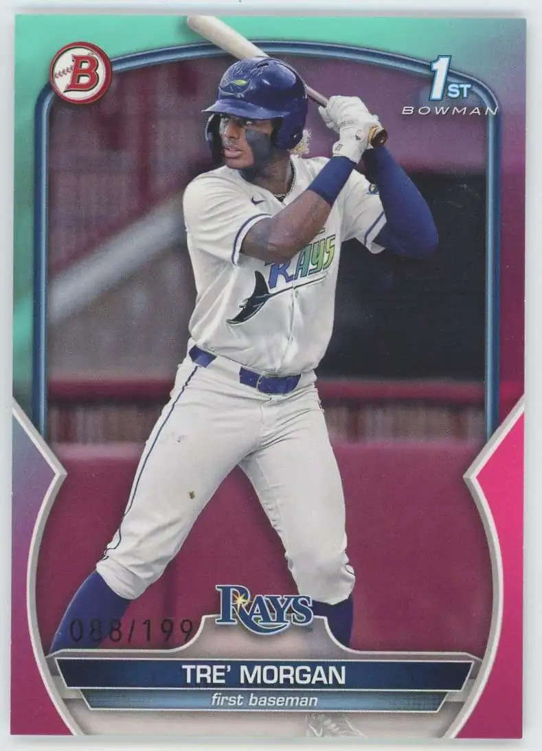 MLB 2023 Bowman Draft Chrome Single Card 88199 Tre Morgan BD-199 1st ...