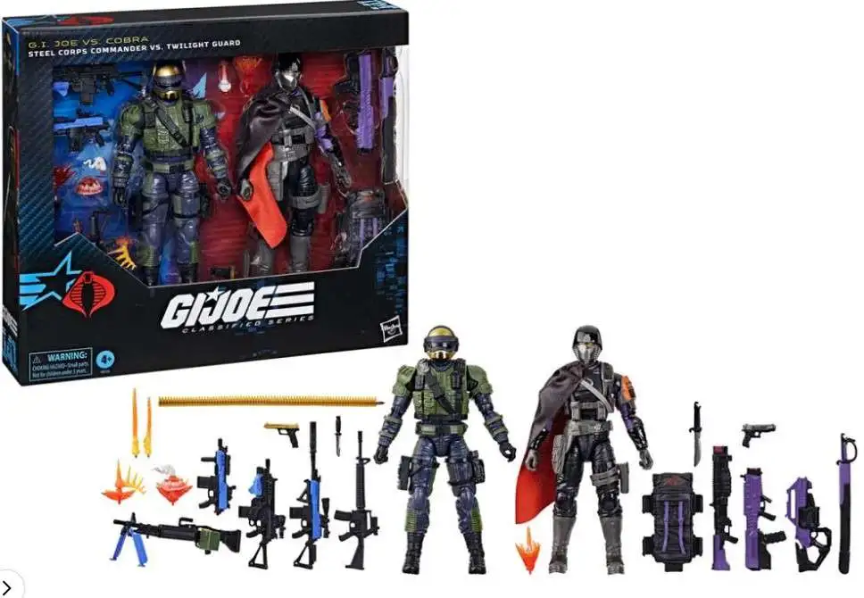 GI Joe Classified Series Steel Corps Commander Vs. Twilight Guard ...