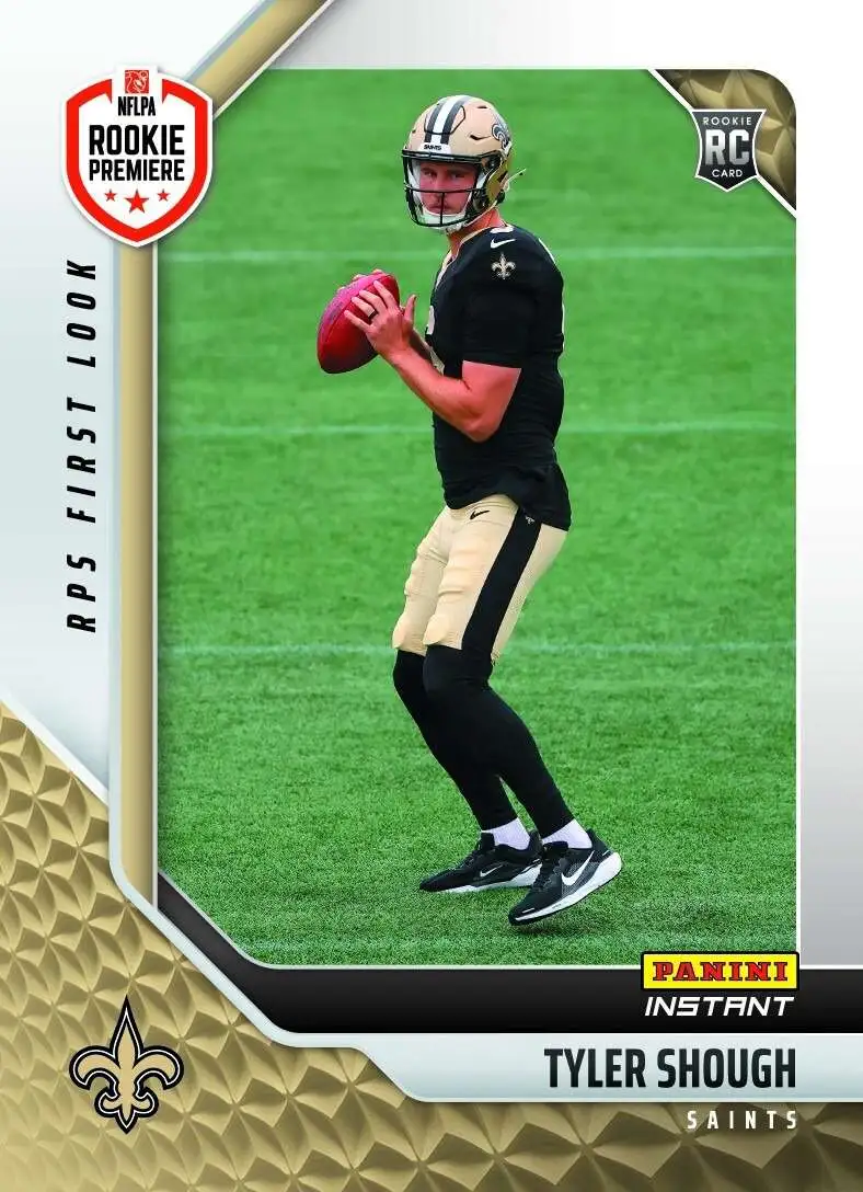 NFL 2025 Instant RPS First Look Football Single Card Tyler Shough RPSFL ...