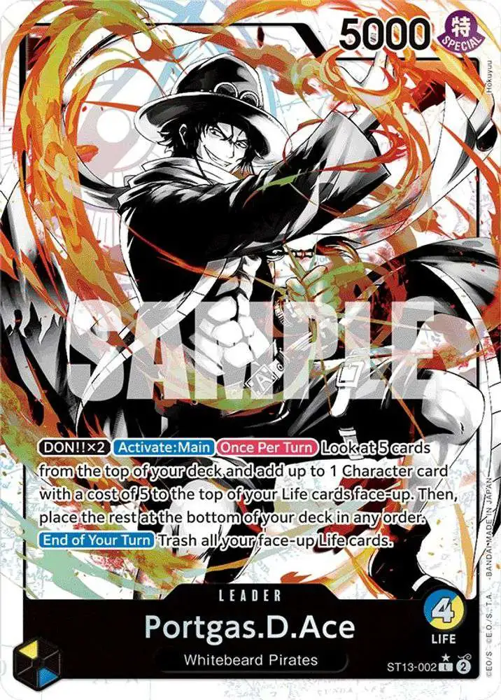 One Piece Trading Card Game Ultra Deck The Three Brothers Single Card ...