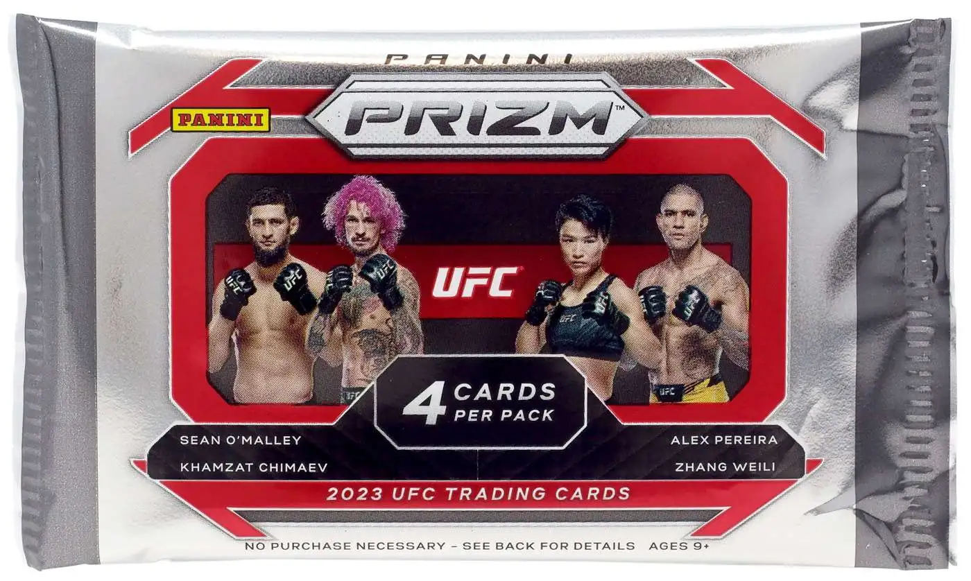 UFC Panini 2023 Prizm UFC Trading Card BLASTER Pack 4 cards - ToyWiz