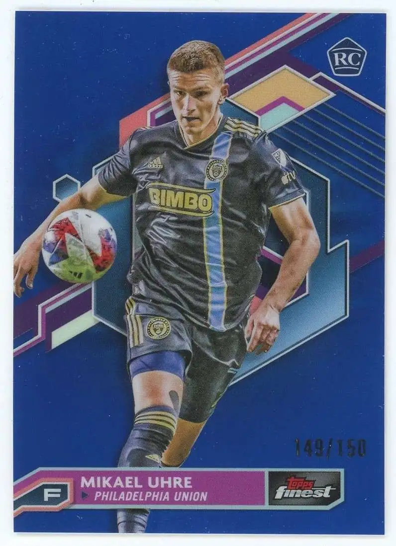 Soccer 2023 Topps Finest Single Card 149150 Mikael Uhre 90 Rookie - ToyWiz