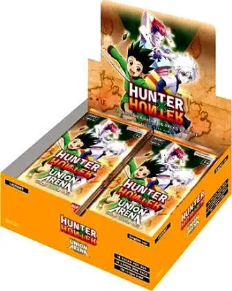 Union Arena TCG Hunter X Hunter Hunter X Hunter Volume 1 Booster Box UE02BT 16 Packs Bandai - ToyWiz