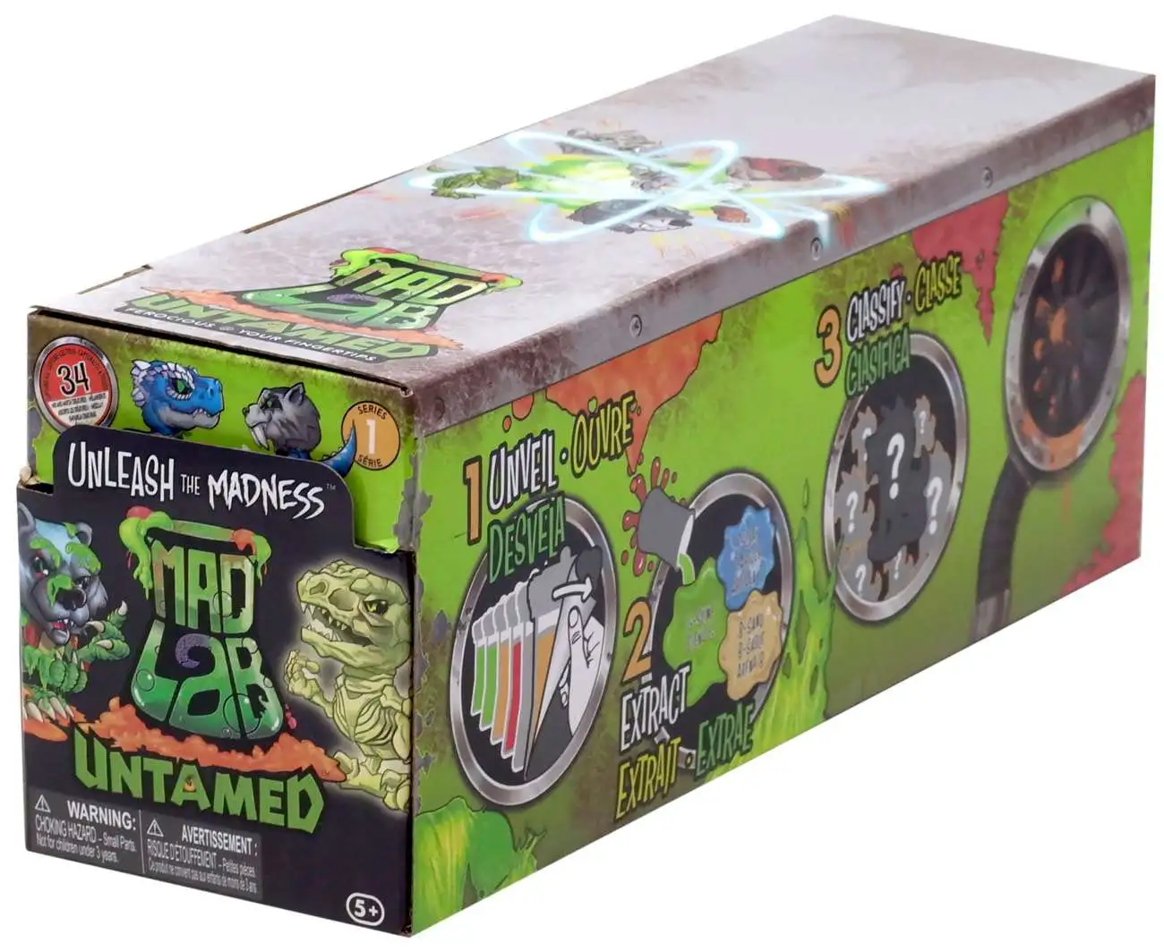 Mad Labs Untamed Minis Series 1 Mystery Box 12 Packs WowWee - ToyWiz