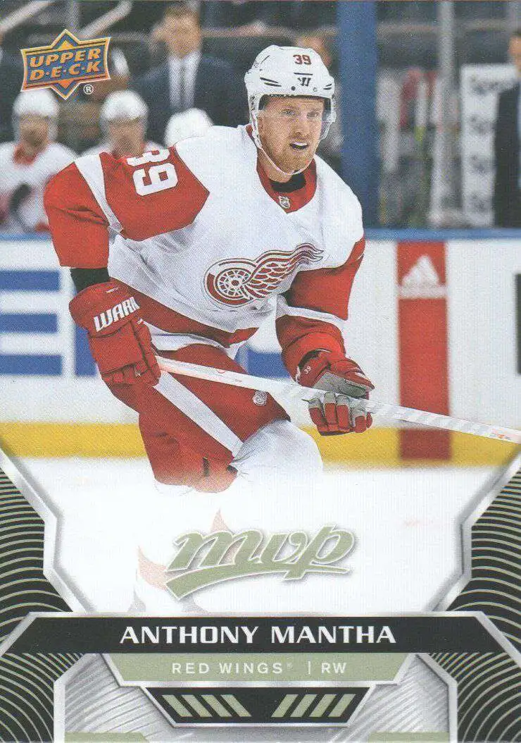 NHL Detroit Red Wings 2020-21 MVP Hockey Single Card Base Anthony ...