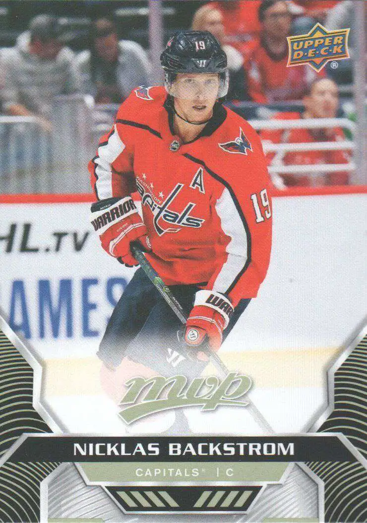 NHL Washington Capitals 2020-21 MVP Hockey Single Card Base Nicklas ...