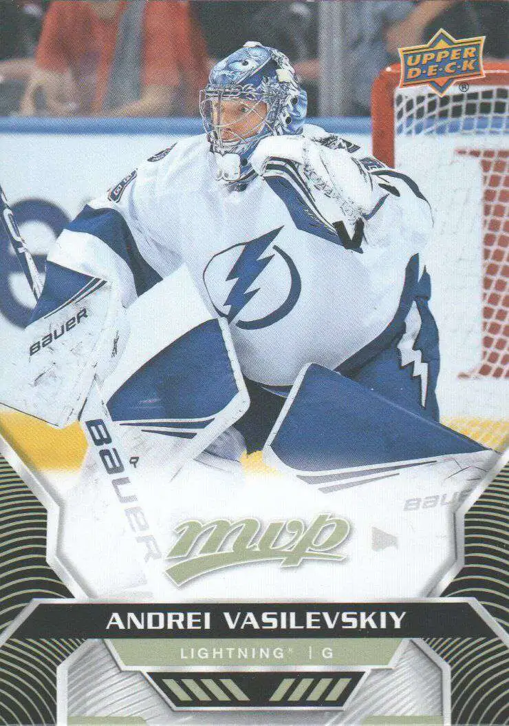 NHL Tampa Bay Lightning 2020-21 MVP Hockey Single Card Base Andrei Vasilevskiy 102 - ToyWiz