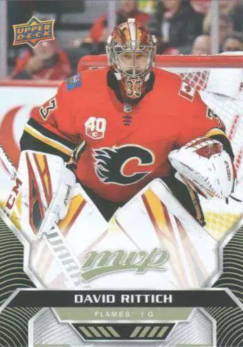 NHL Calgary Flames 2020-21 MVP Hockey Single Card Base David Rittich ...