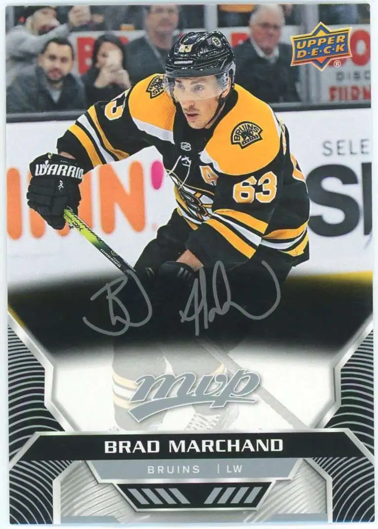 NHL Boston Bruins 2020-21 MVP Hockey Single Card Silver Script Parallel ...