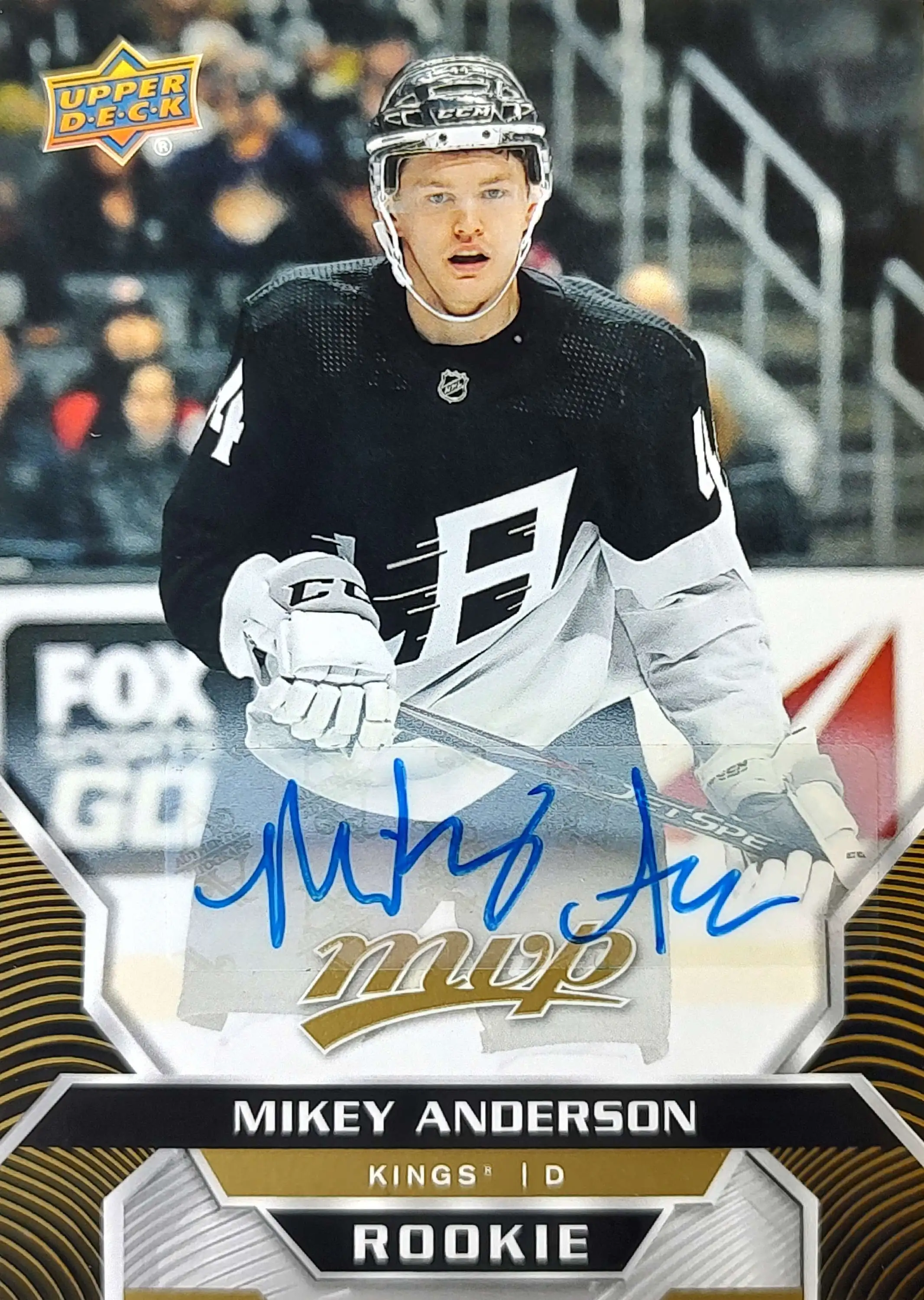NHL 2020-21 MVP Hockey Mikey Anderson Autographed Single Card 227 ...