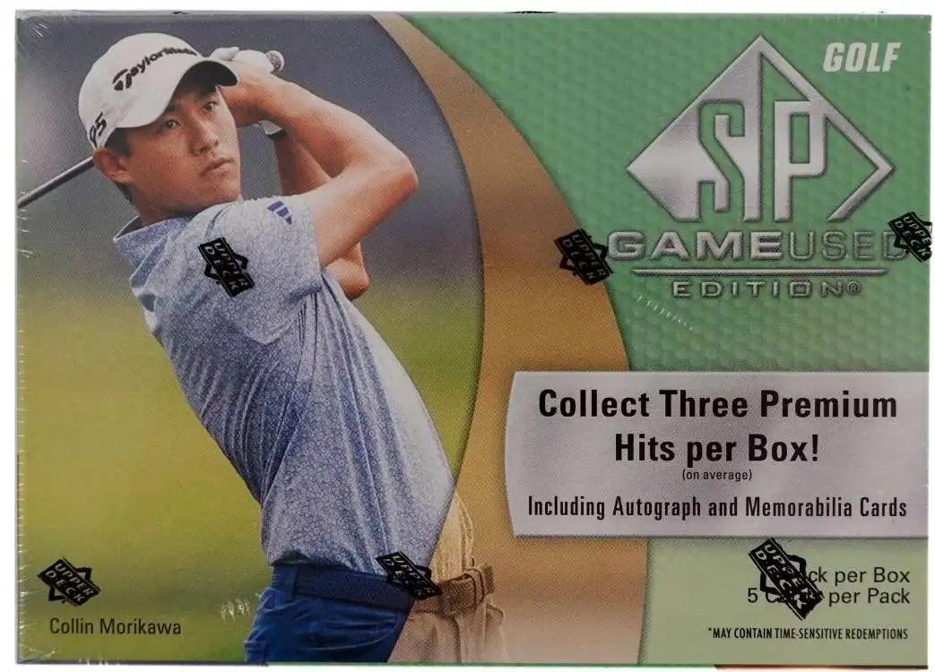 Golf Upper Deck 2024 Upper Deck SP GameUsed Edition Trading Card HOBBY ...