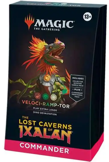 Magic The Gathering Lost Caverns of Ixalan Veloci-Ramp-Tor Commander ...
