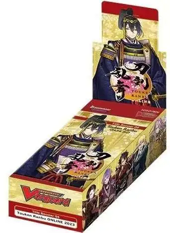 Cardfight Vanguard Trading Card Game overDress Touken Ranbu -ONLINE- 2023 Booster Box 12 Packs ...