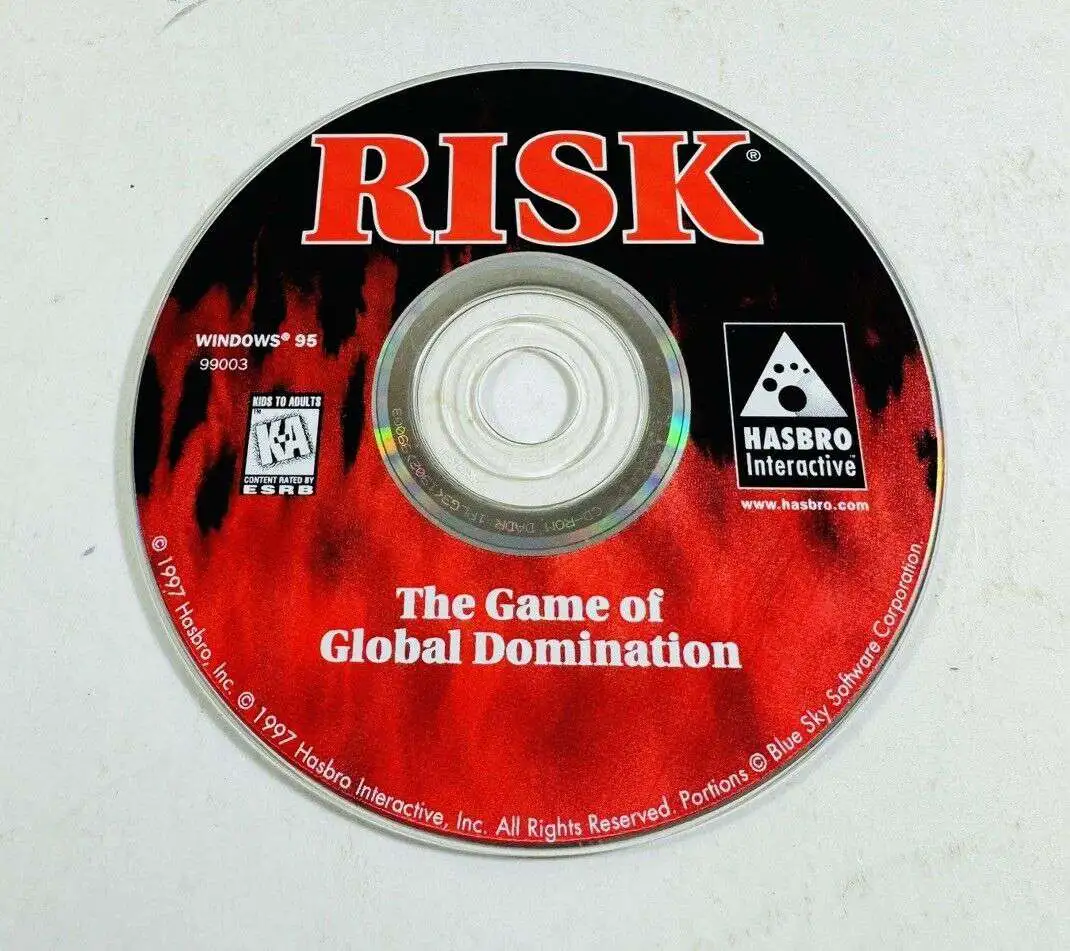 PlayStation Video Game PlayStation RISK Hasbro Interactive - ToyWiz