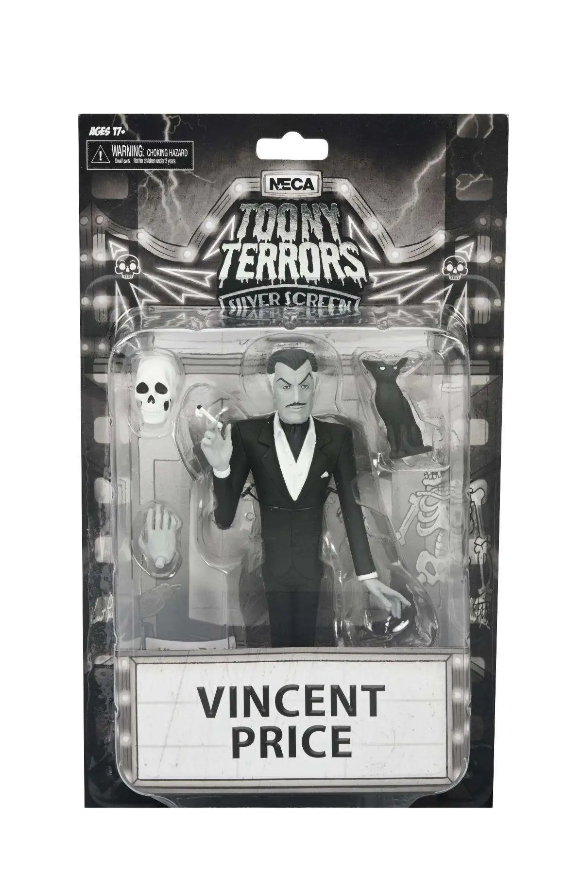 NECA Toony Terrors SILVER SCREEN Edition Vincent Price 6 Action Figure ...