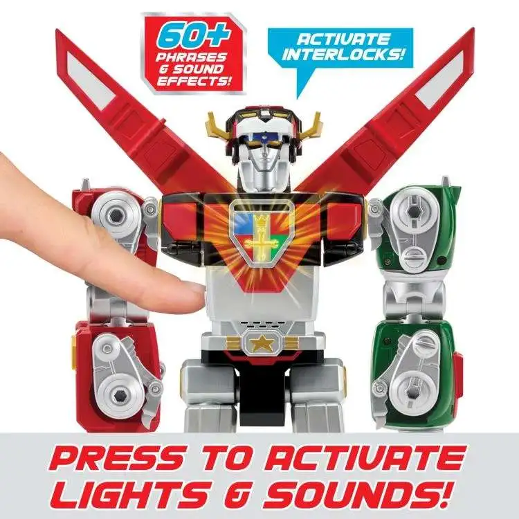 Voltron CLASSIC Legendary Classic Voltron 16 Deluxe Action Figure Set 5 ...