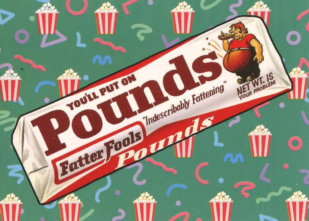 Wacky Packages Topps 2018 Go to the Movies Concession Stand Trading ...