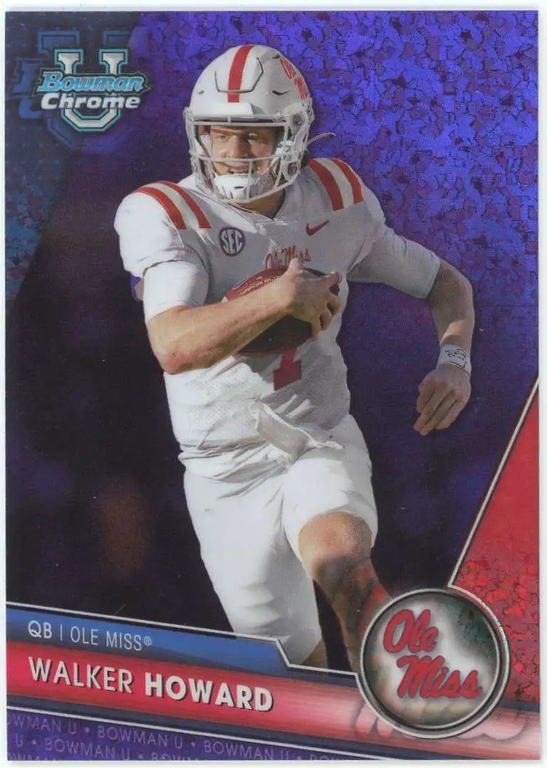 NFL 2023 Bowman Chrome U Single Card 340399 Walker Howard 78 Rookie - ToyWiz