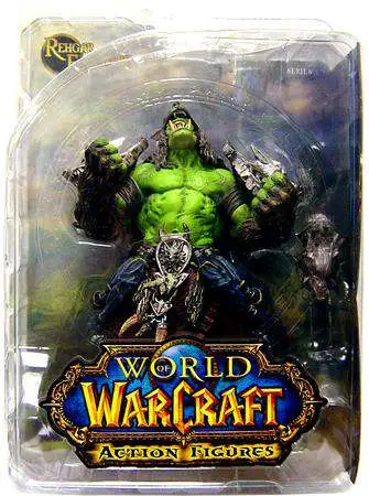 World of Warcraft Series 1 Rehgar Earthfury 8 Action Figure Orc Shaman ...