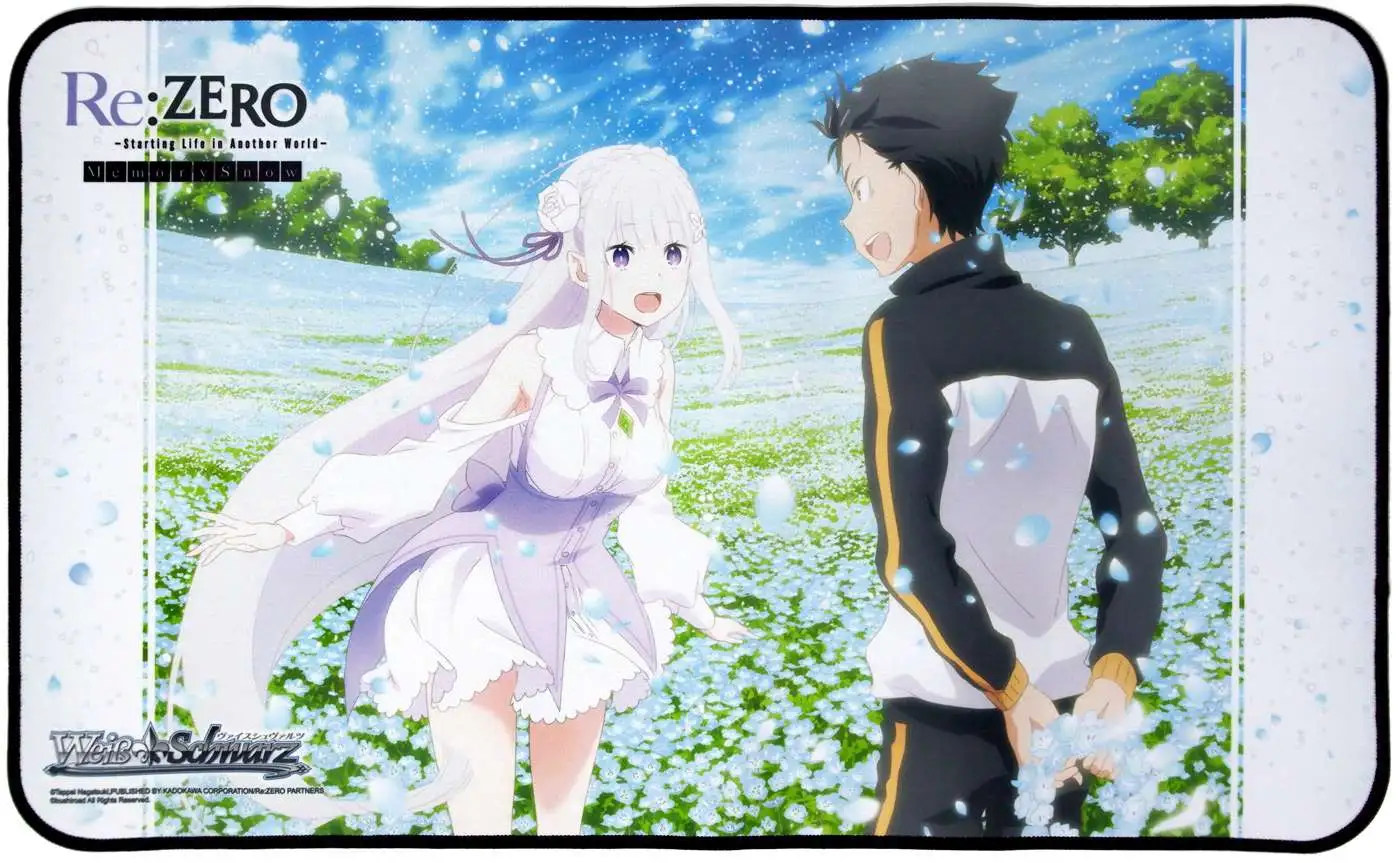 Weiss Schwarz Trading Card Game Card Supplies Re Zero Memory Snow ...