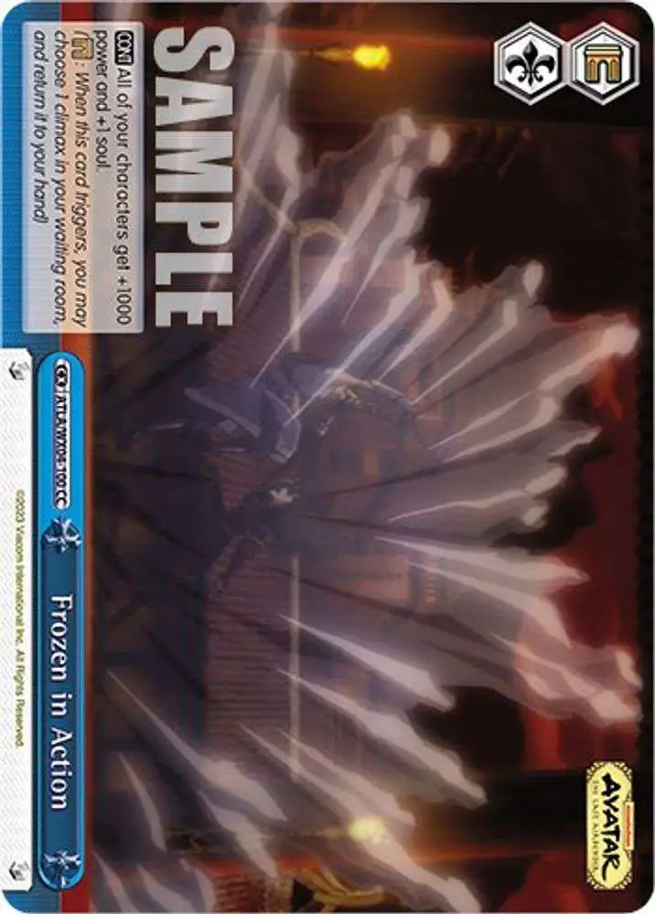 Weiss Schwarz Trading Card Game Avatar The Last Airbender Single Card ...