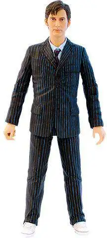 Doctor Who The Tenth Doctor 5 Action Figure Brown Suit Blue Stripes ...