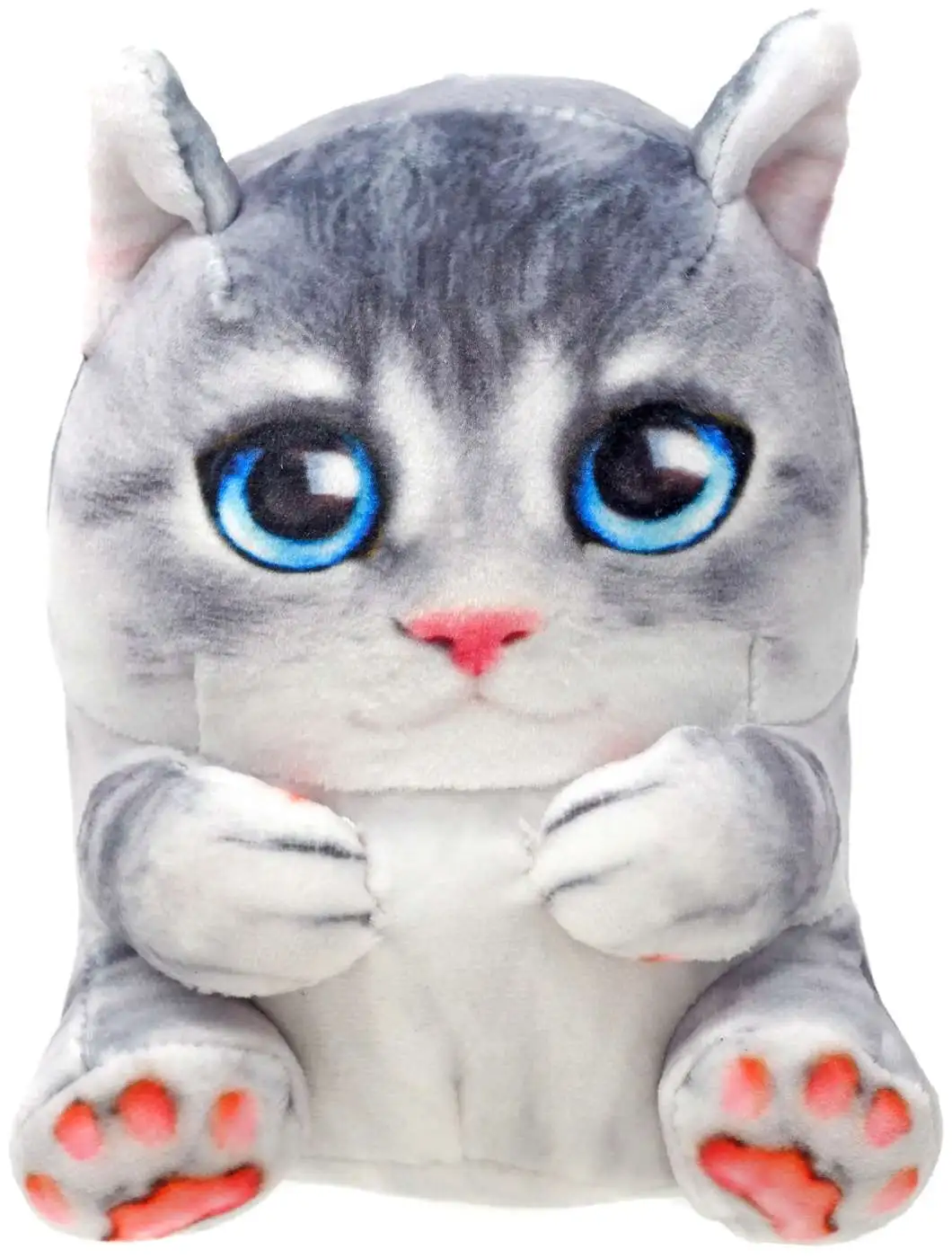 Wild Alive Series 2 Finley the Grey Cat 5 Plush Beverly Hills Teddy ...